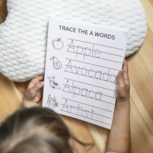 Letter of the Week Printable, Kindergarten Worksheet, Alphabet Tracing ...