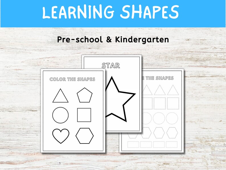 Homeschool Worksheets, Preschool and Kindergarten Printable Worksheet ...