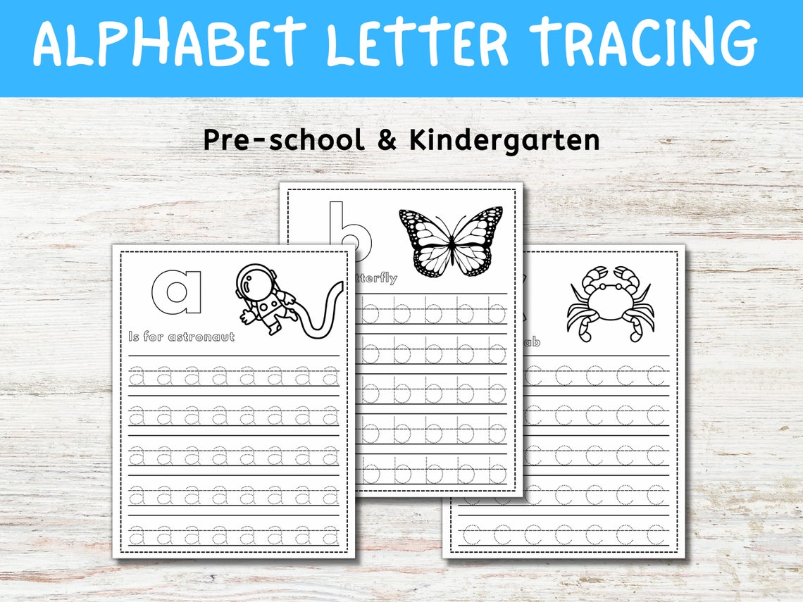 Printable Alphabet Workssheet, Coloring Page, Handwriting Worksheet ...