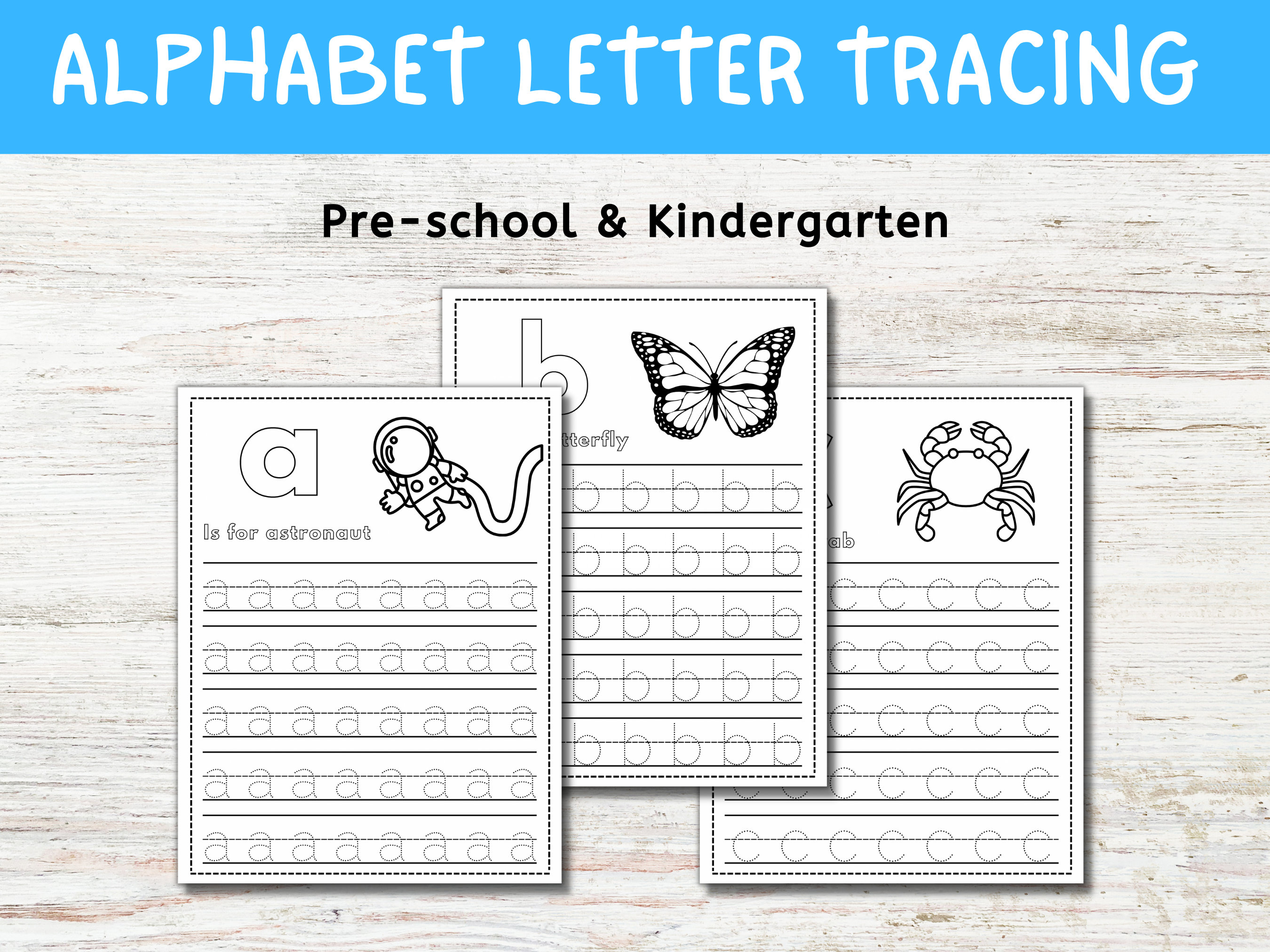 Printable Alphabet Workssheet, Coloring Page, Handwriting Worksheet ...