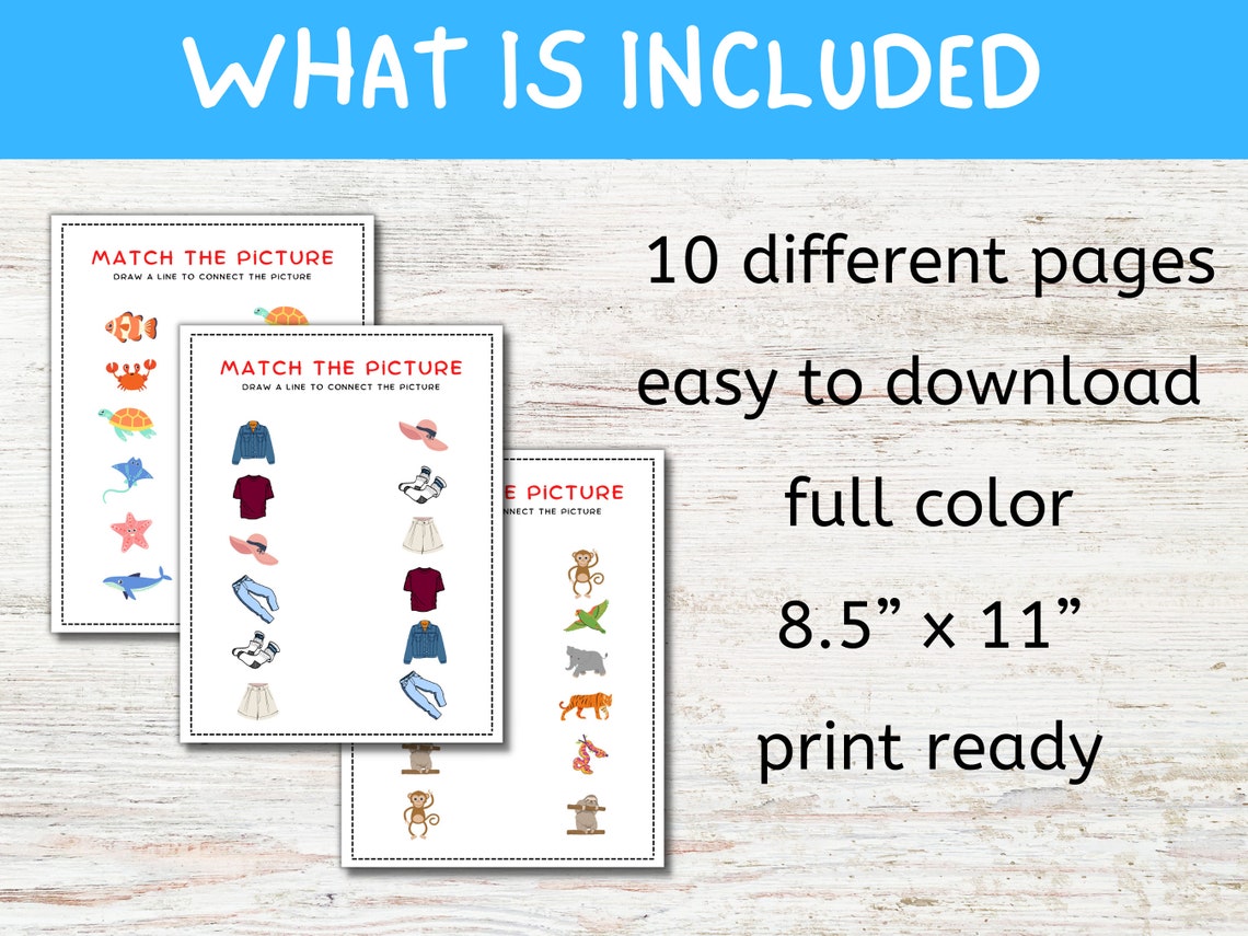 3 Year Old Worksheets, Preschool Worksheets, Matching Shapes, Printable ...