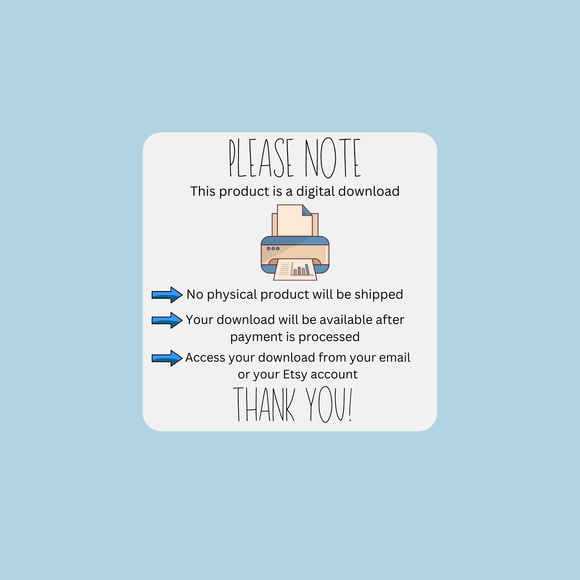 8 Practical Things to Know Digital Download - Etsy