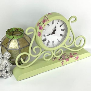 Hand Painted Clock - Etsy