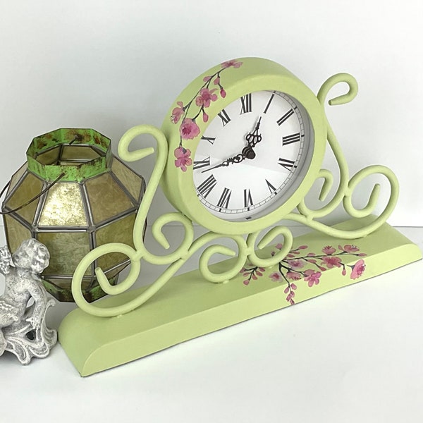 Shabby Chic Clock - Etsy