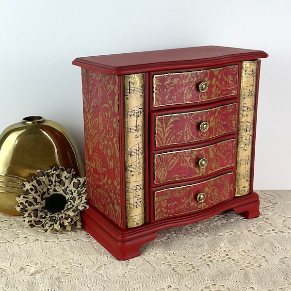 Upcycled Jewelry Box - Etsy