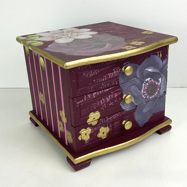 Upcycled Jewelry Box - Etsy