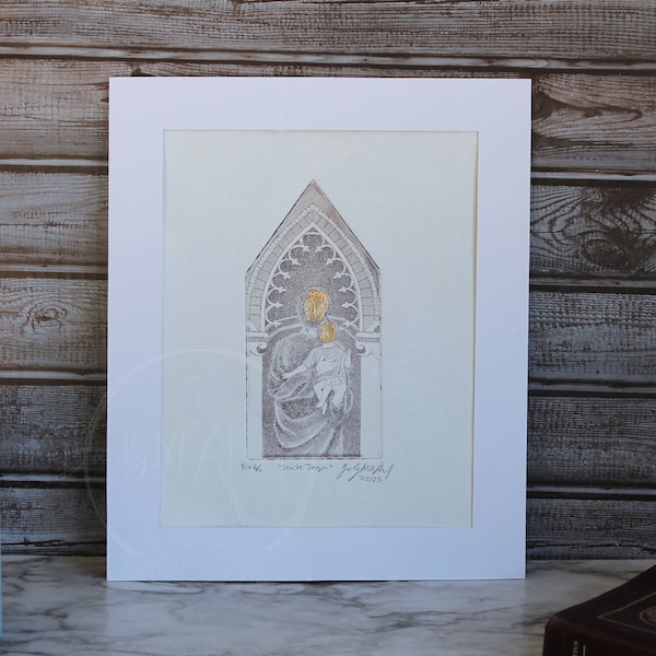 St. Joseph Print - Etsy