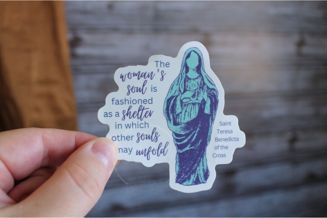 Our Lady of the Eucharist Sticker edith Stein, St. Teresa Benedicta of ...