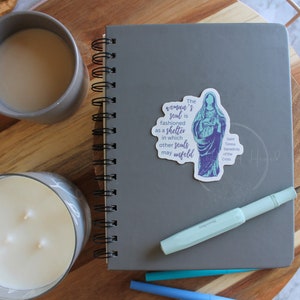 Our Lady of the Eucharist Sticker edith Stein, St. Teresa Benedicta of ...