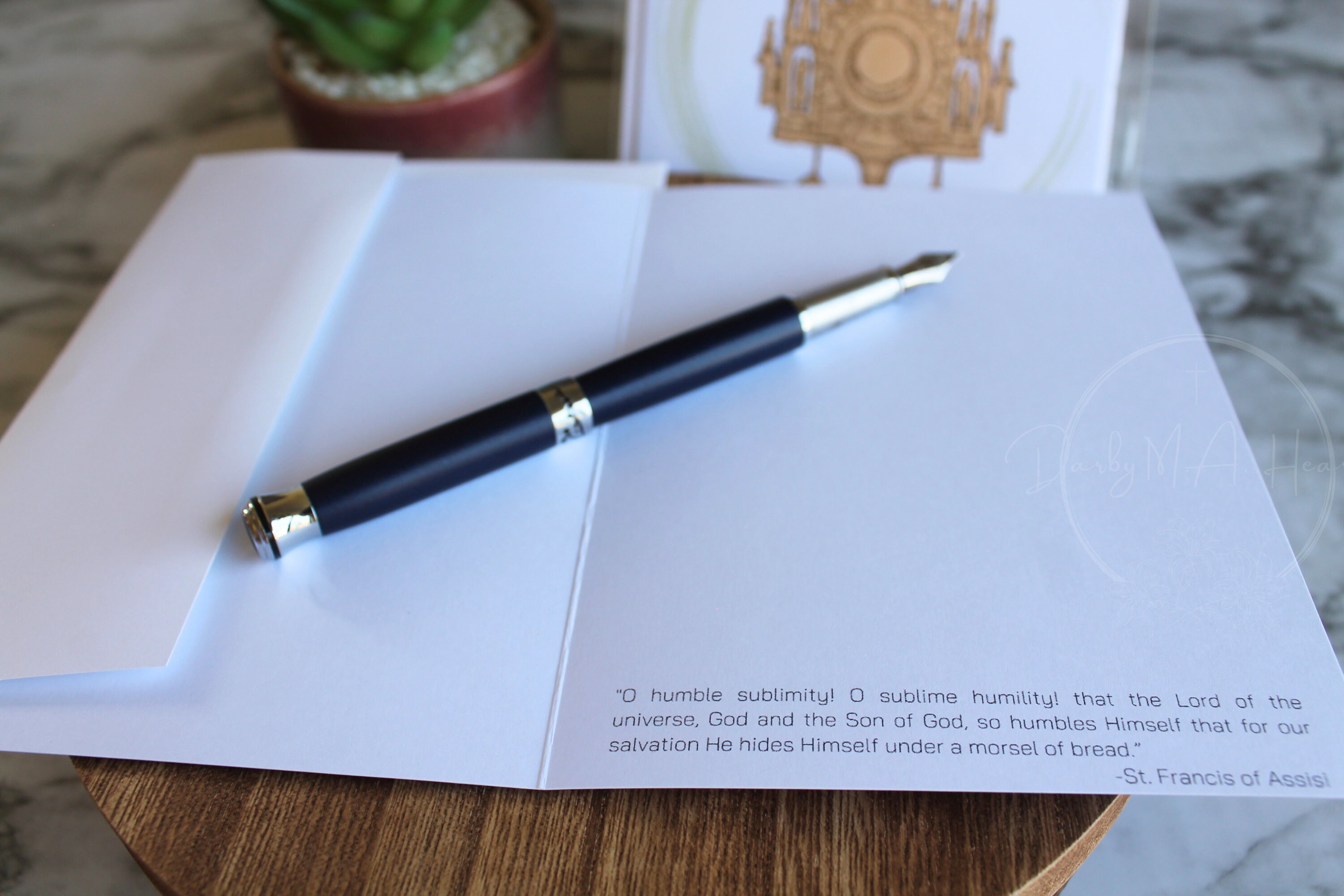 Eucharistic Monstrance Greeting Card, Bookmark, and Holy Card (A6 Cards ...