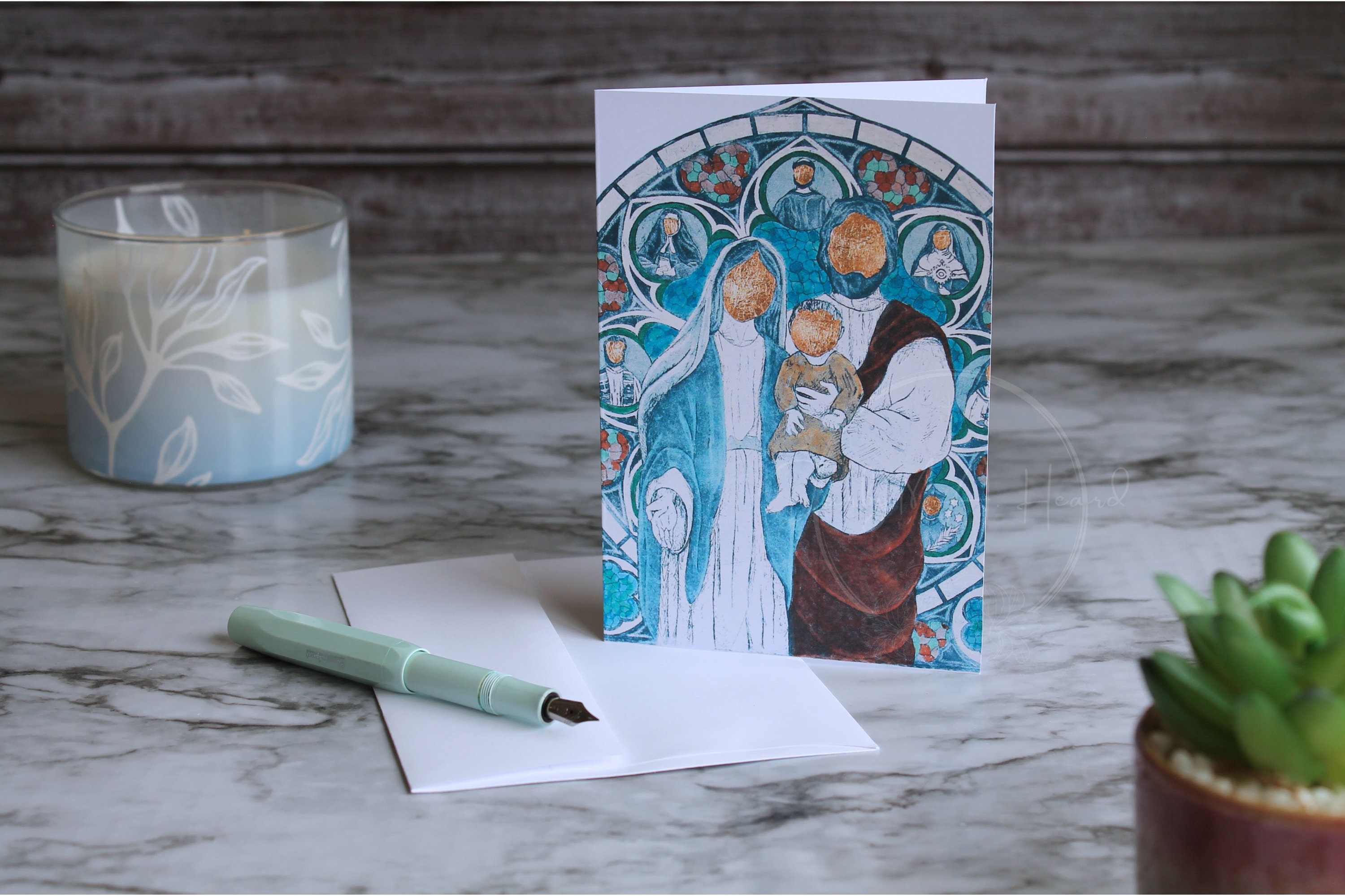 Familiae Tuae Greeting Card and 8x10 Inch Reproduction - Etsy
