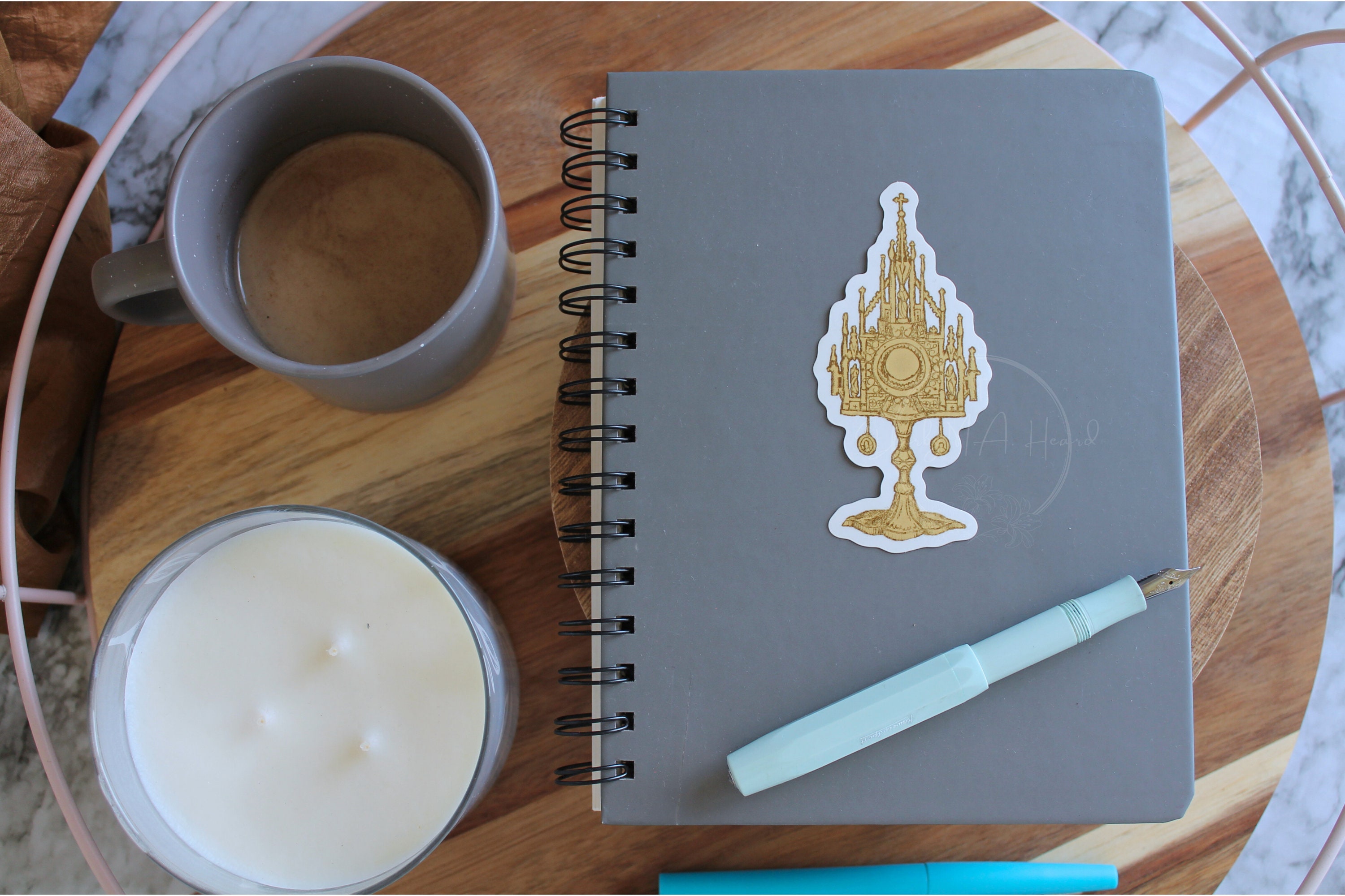 Monstrance Vinyl Sticker (adoration, Blessed Sacrament, Eucharist ...