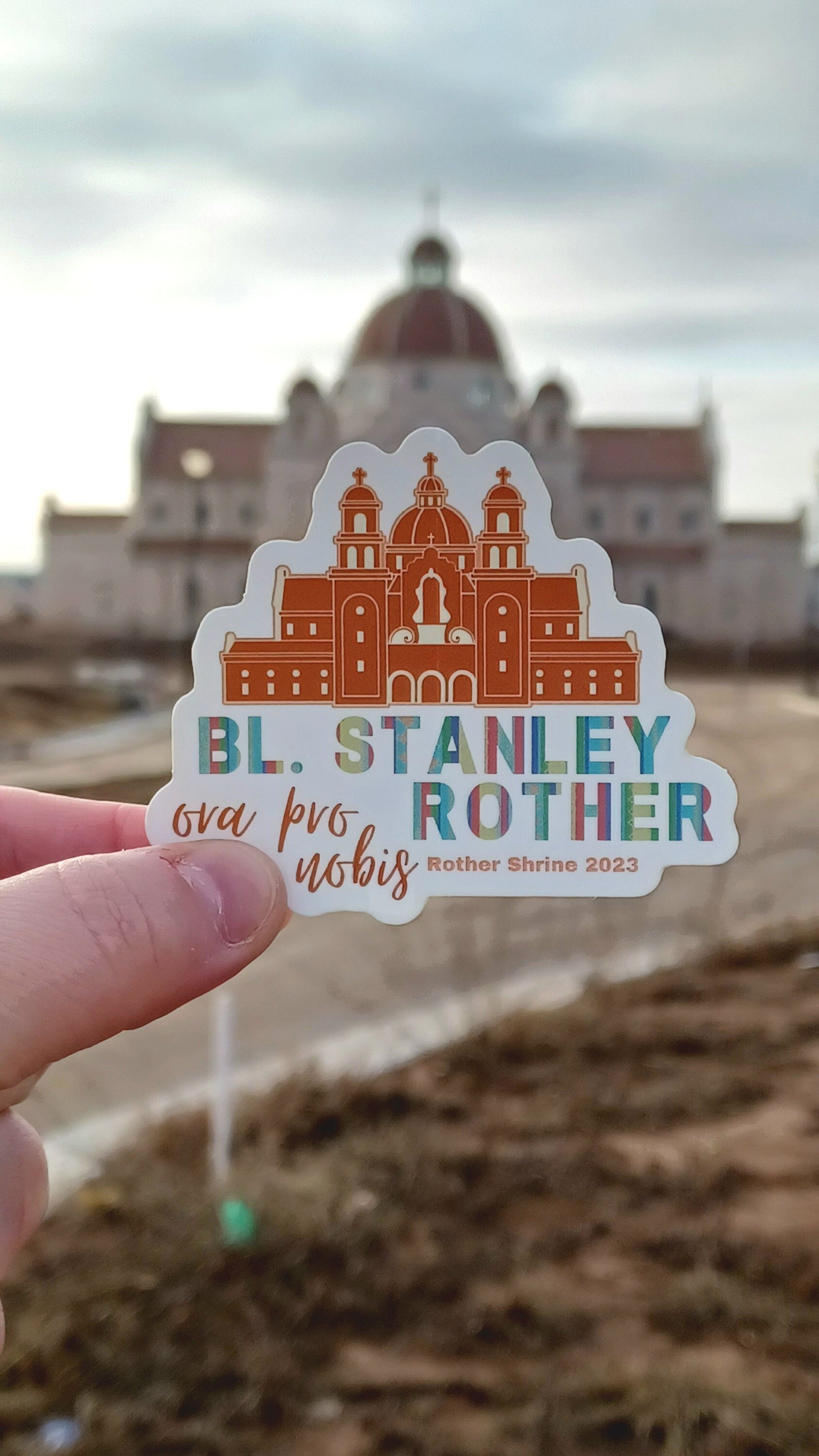 Rother Shrine Sticker blessed Father Stanley Rother Oklahoma - Etsy