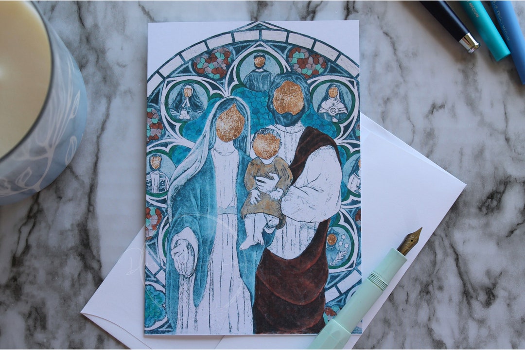 Familiae Tuae Greeting Card and 8x10 Inch Reproduction - Etsy