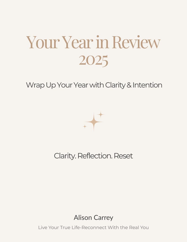 Your Year in Review 2025 | Guided Reflection Journal for Clarity ...