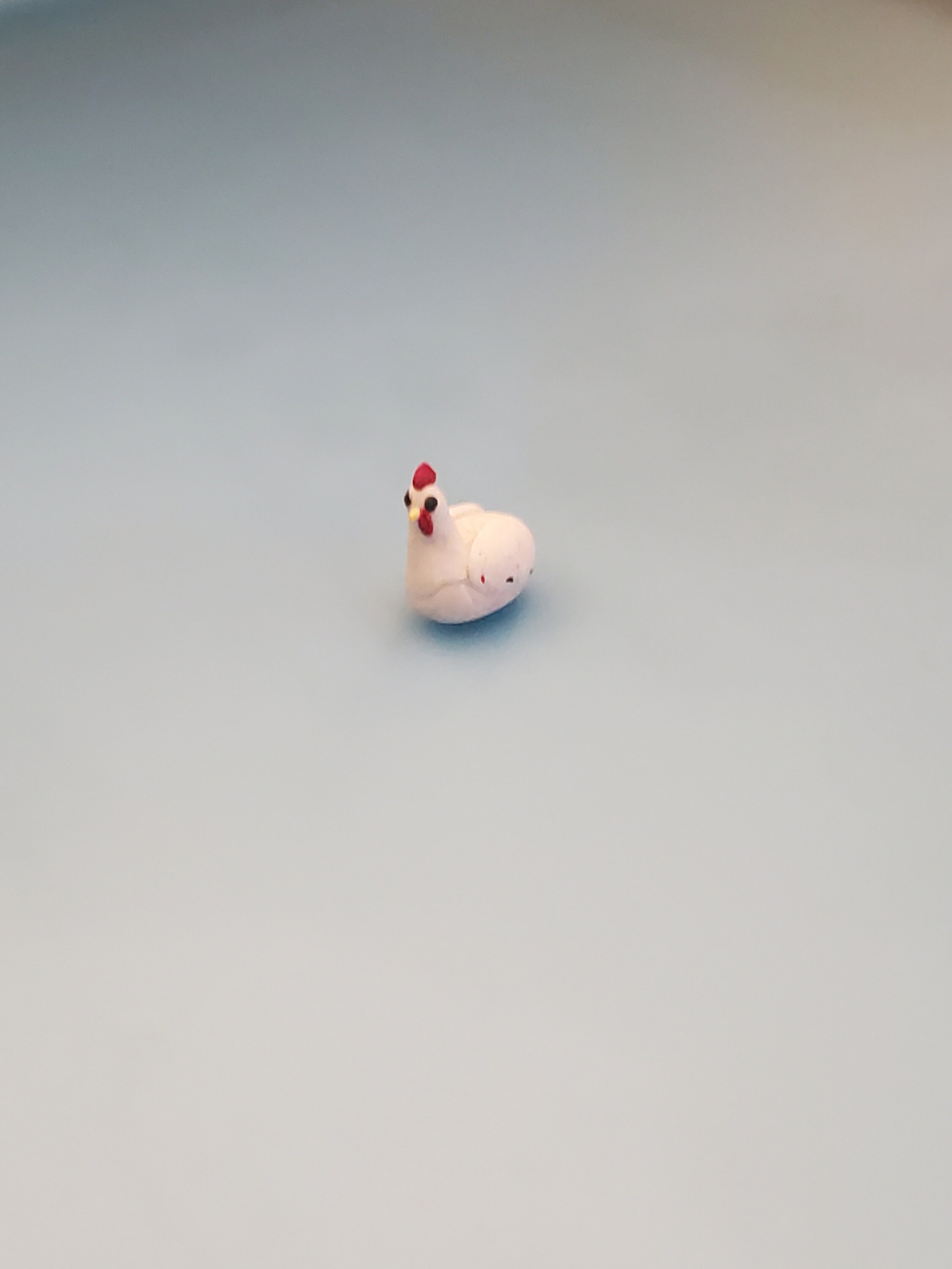 Miniature Cute Polymer Clay Chicken - Etsy