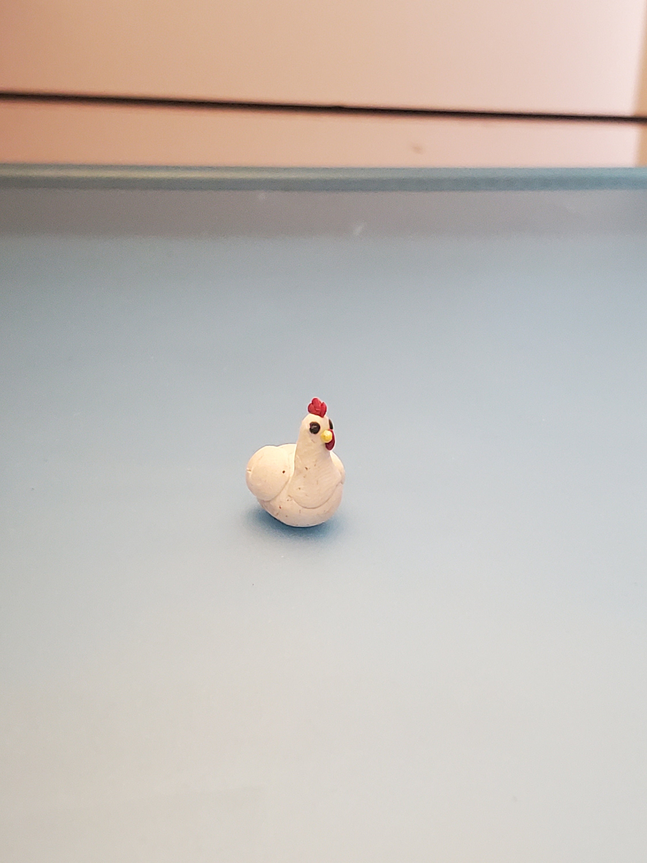 Miniature Cute Polymer Clay Chicken - Etsy