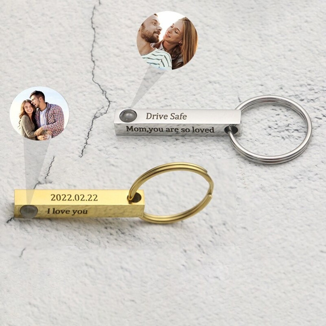 Photo Projection Keychain Bar Projection Keyring Bar - Etsy