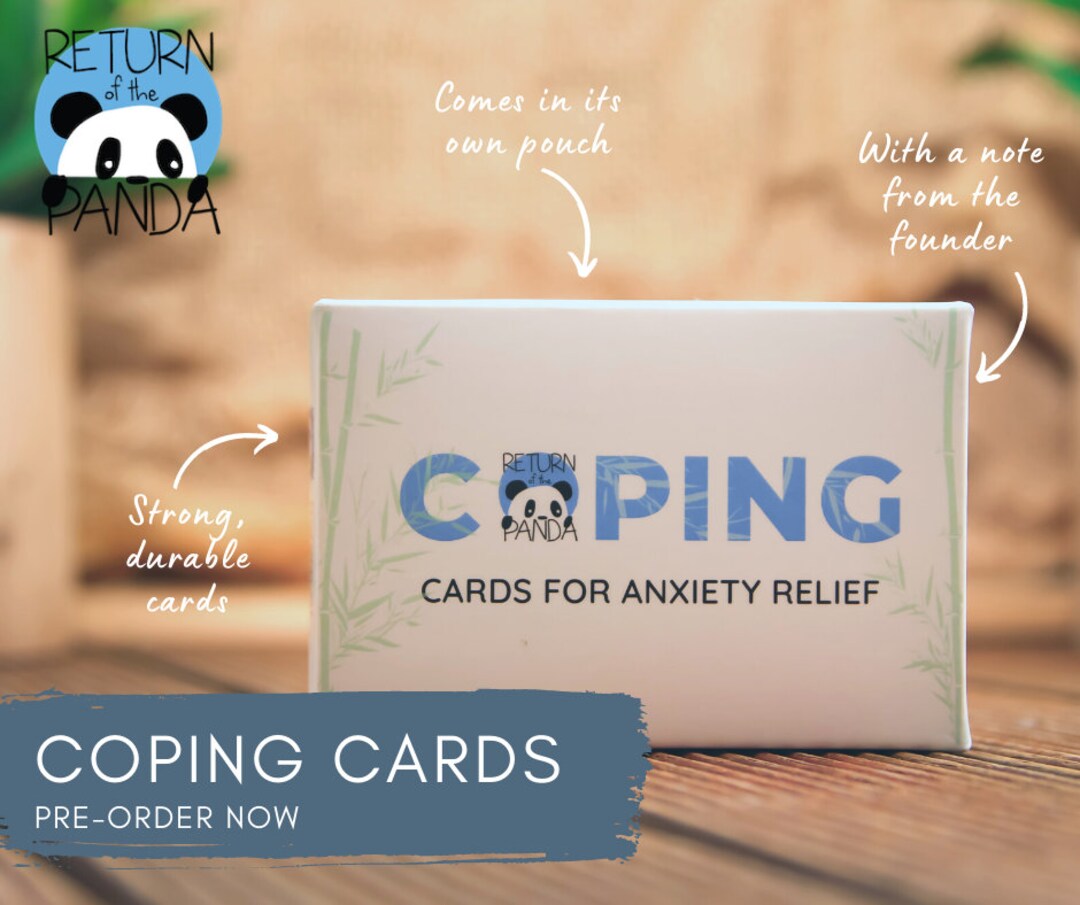 Coping Cards for Anxiety, Stress and Worry - Etsy