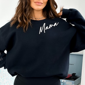 Mothers Day Sweatshirt, Mums Personalised Jumper, Custom Mothers Day ...