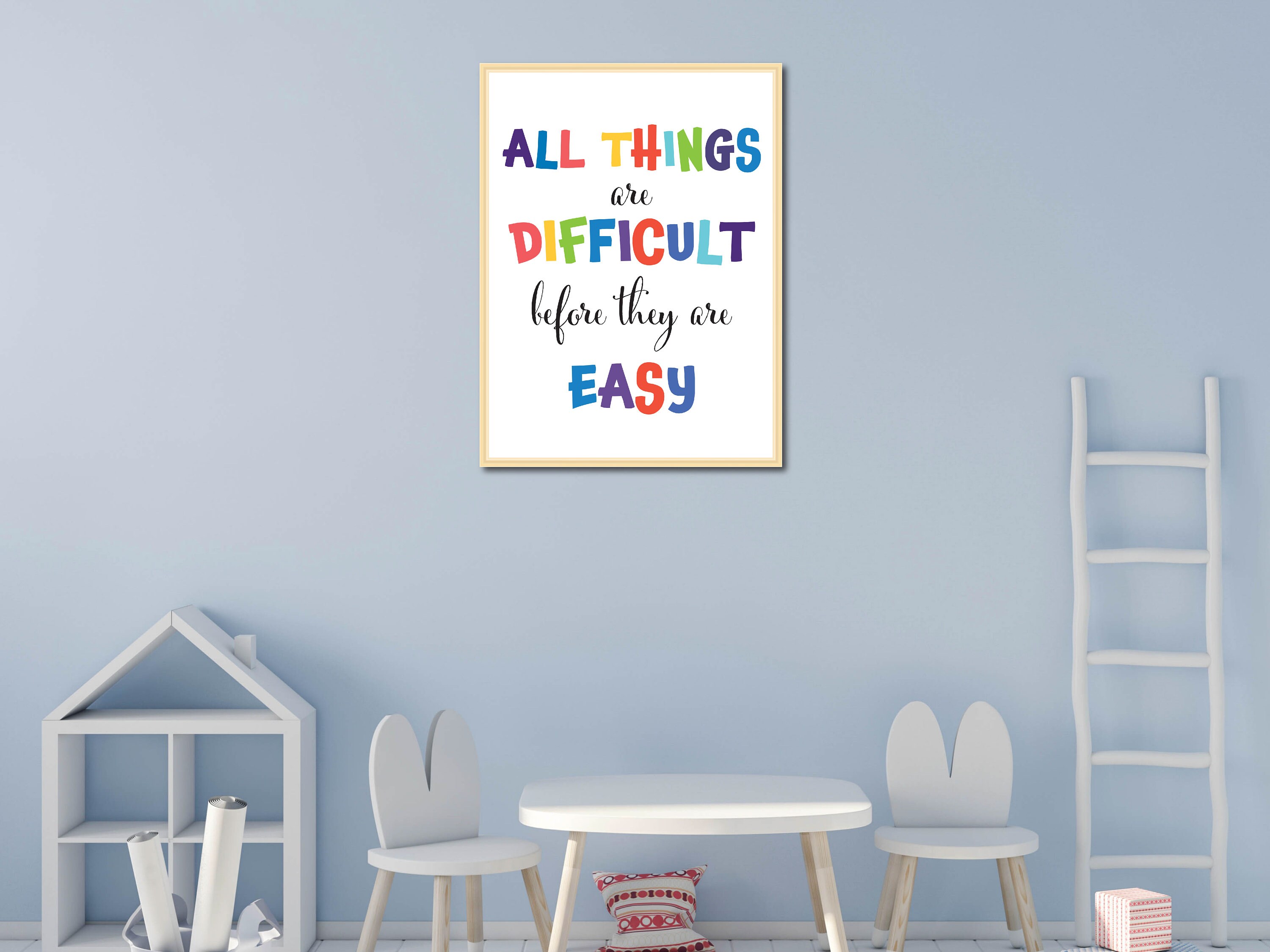 Motivational Wall Art, Motivational Poster for Kids, Classroom ...