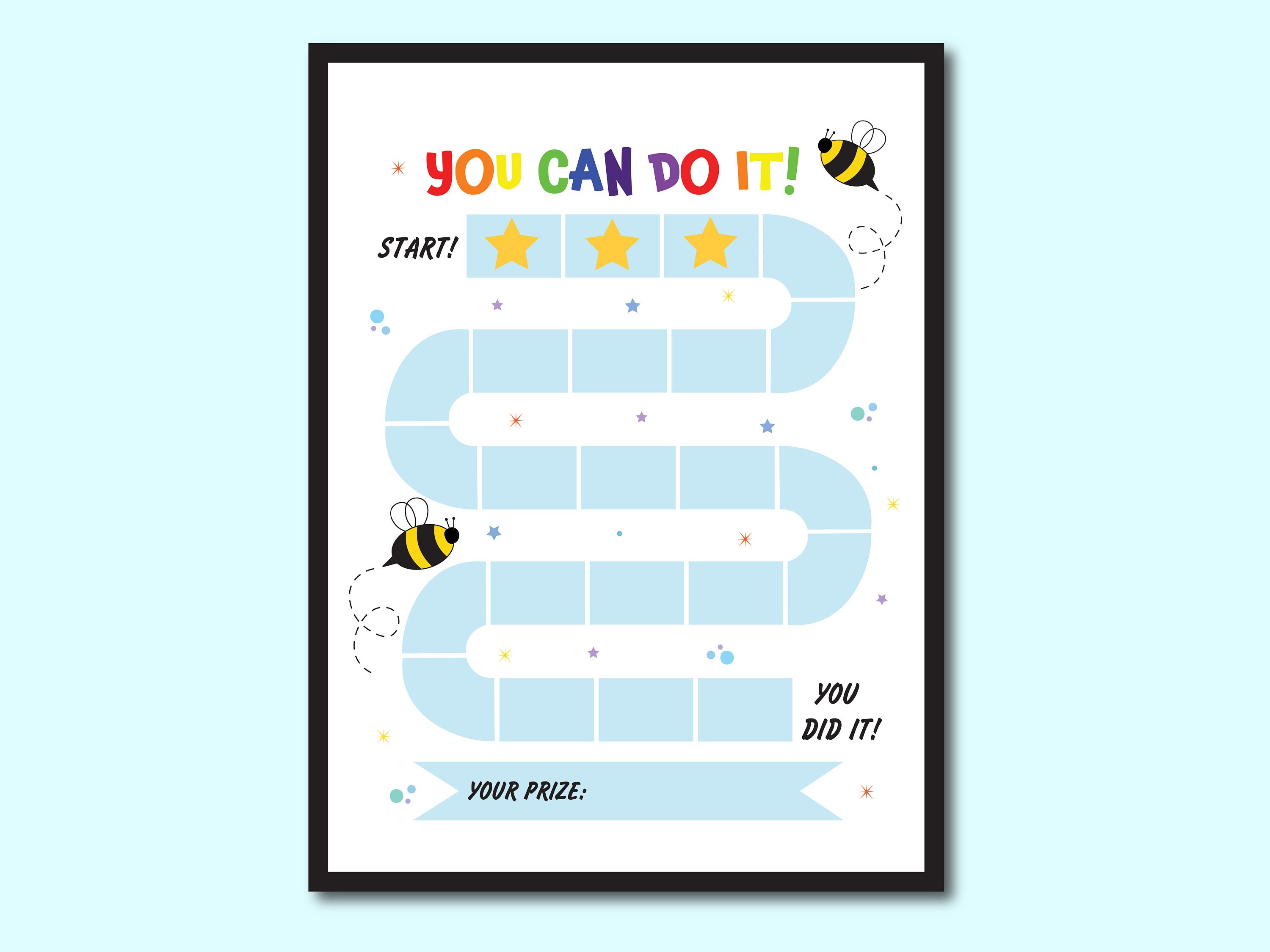 Printable Reward Chart, Potty Training Chart, Boys Sticker Chart ...