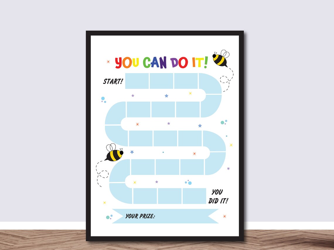 Printable Reward Chart, Potty Training Chart, Boys Sticker Chart ...