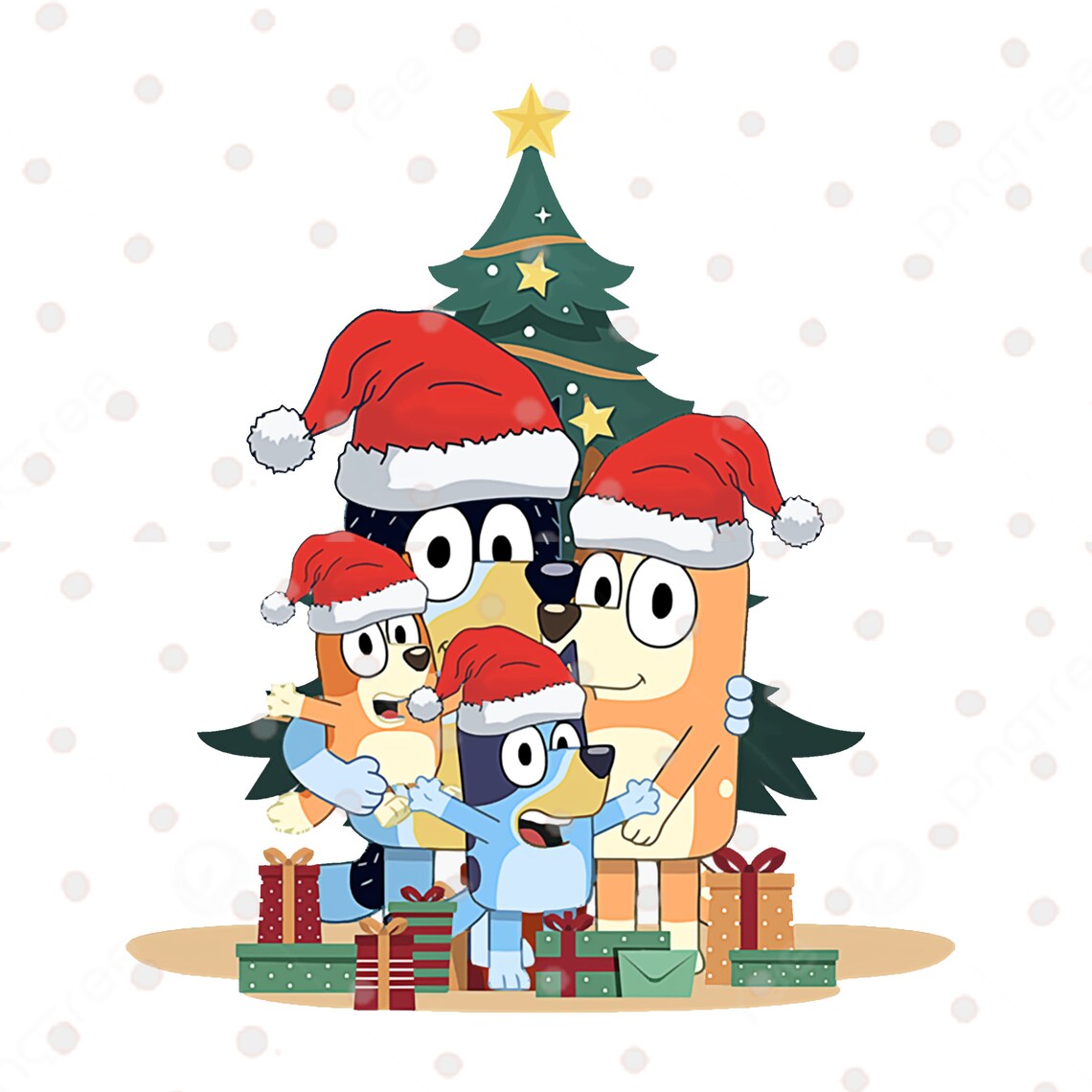 Bluey Weihnachten Familie Png Bluey Weihnachten png - Etsy.de