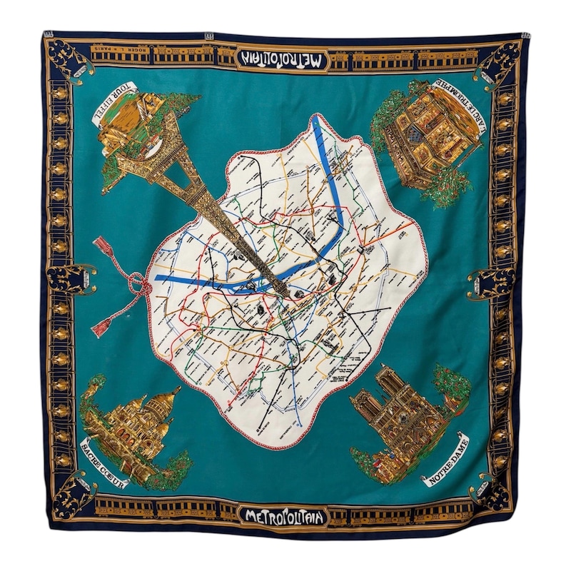 Map Scarf - Etsy