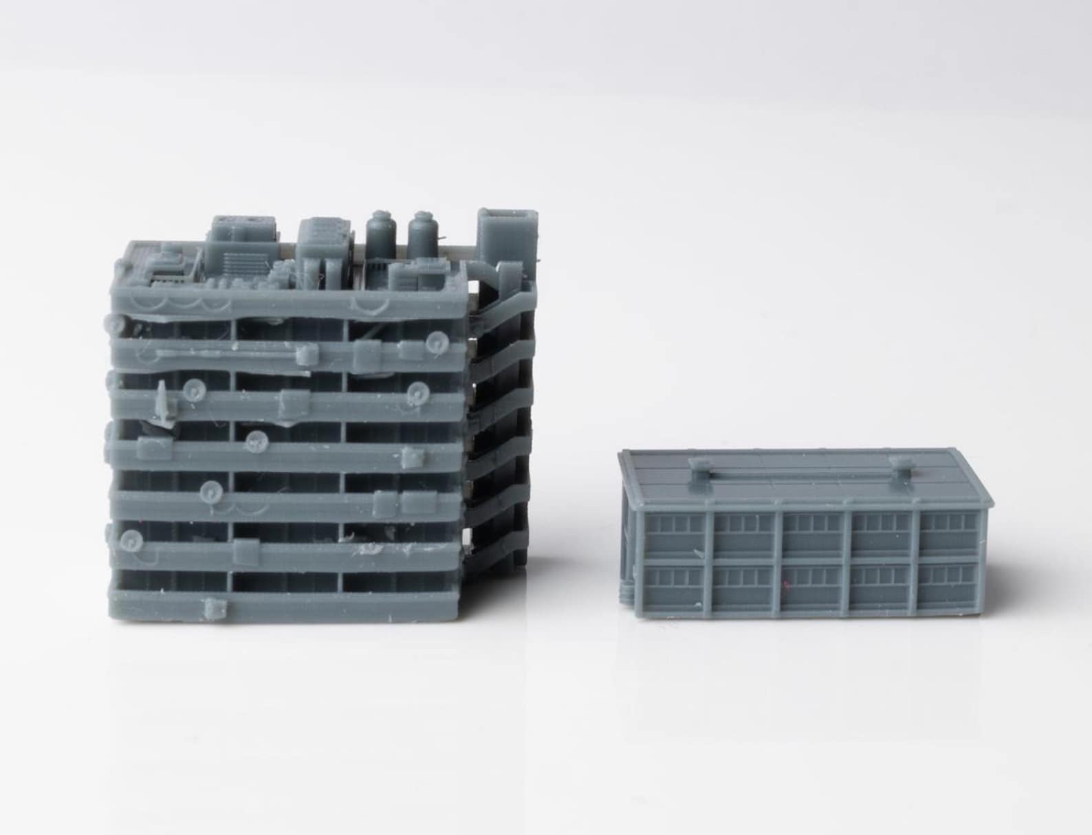 Gundam 1/1700 City Buildings and Terrain Compatible With Bandai EX ...