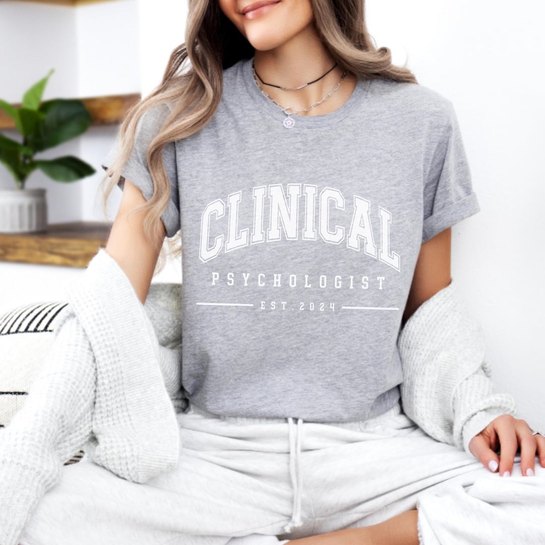 Custom Clinical Psychologist Tshirt for Clinical Psychology Graduate ...
