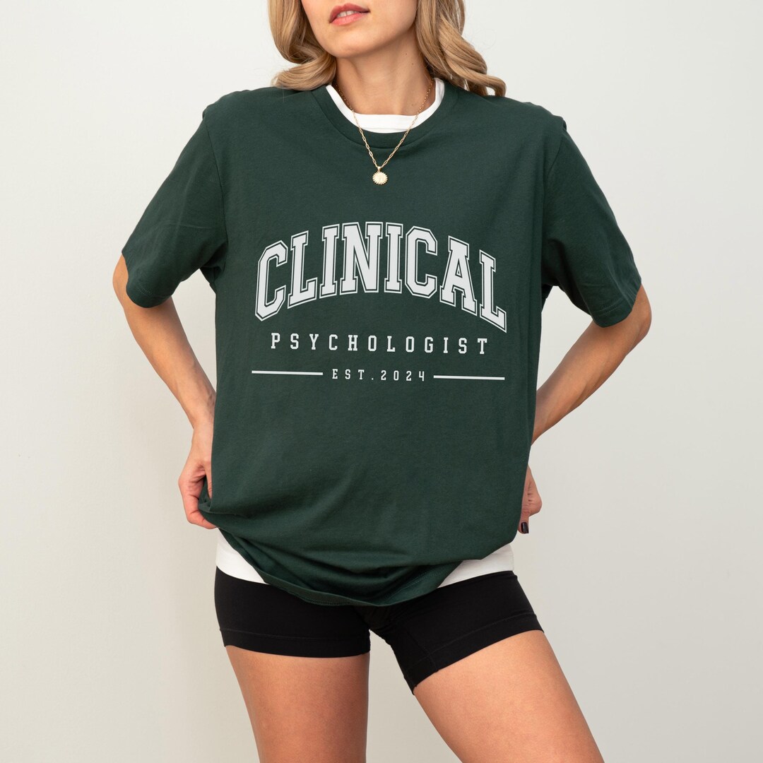 Custom Clinical Psychologist Tshirt for Clinical Psychology Graduate ...