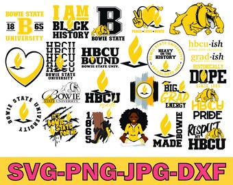 Bowie State University Svg - Etsy