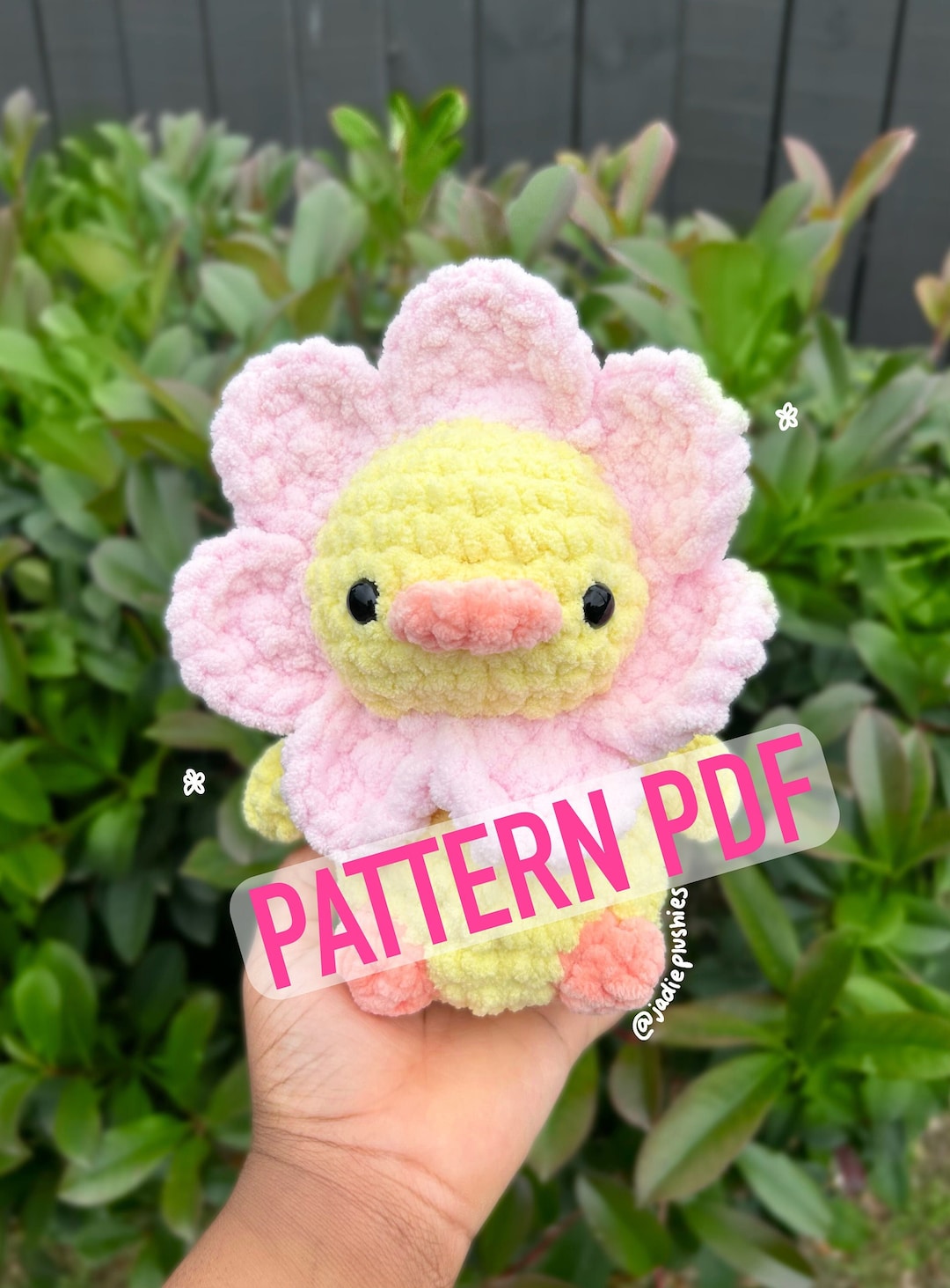 Crochet Flower Chick Pattern!! PDF - Etsy