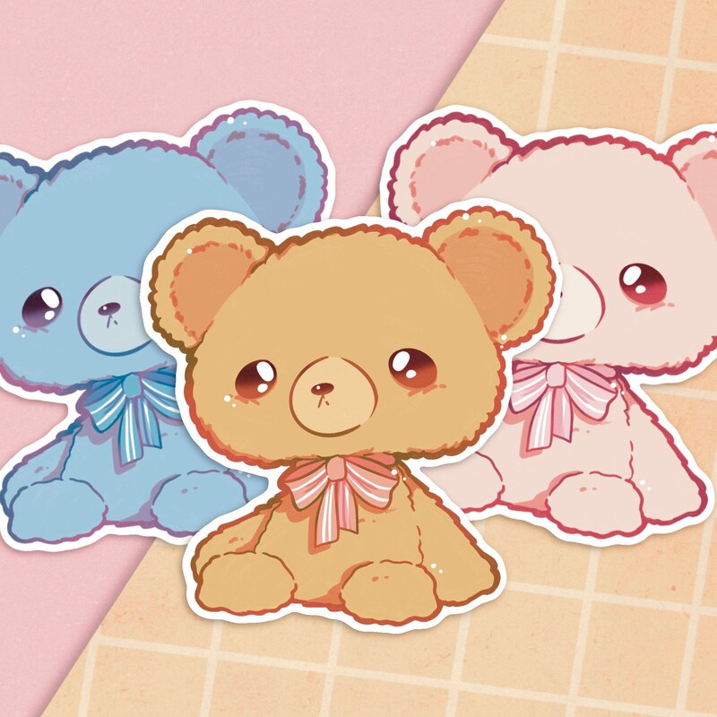 Chibi Teddy Bears - Etsy