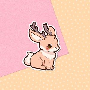 Cute Cryptids Sticker Pack Waterproof Vinyl Stickers 6 Chibi Monsters ...