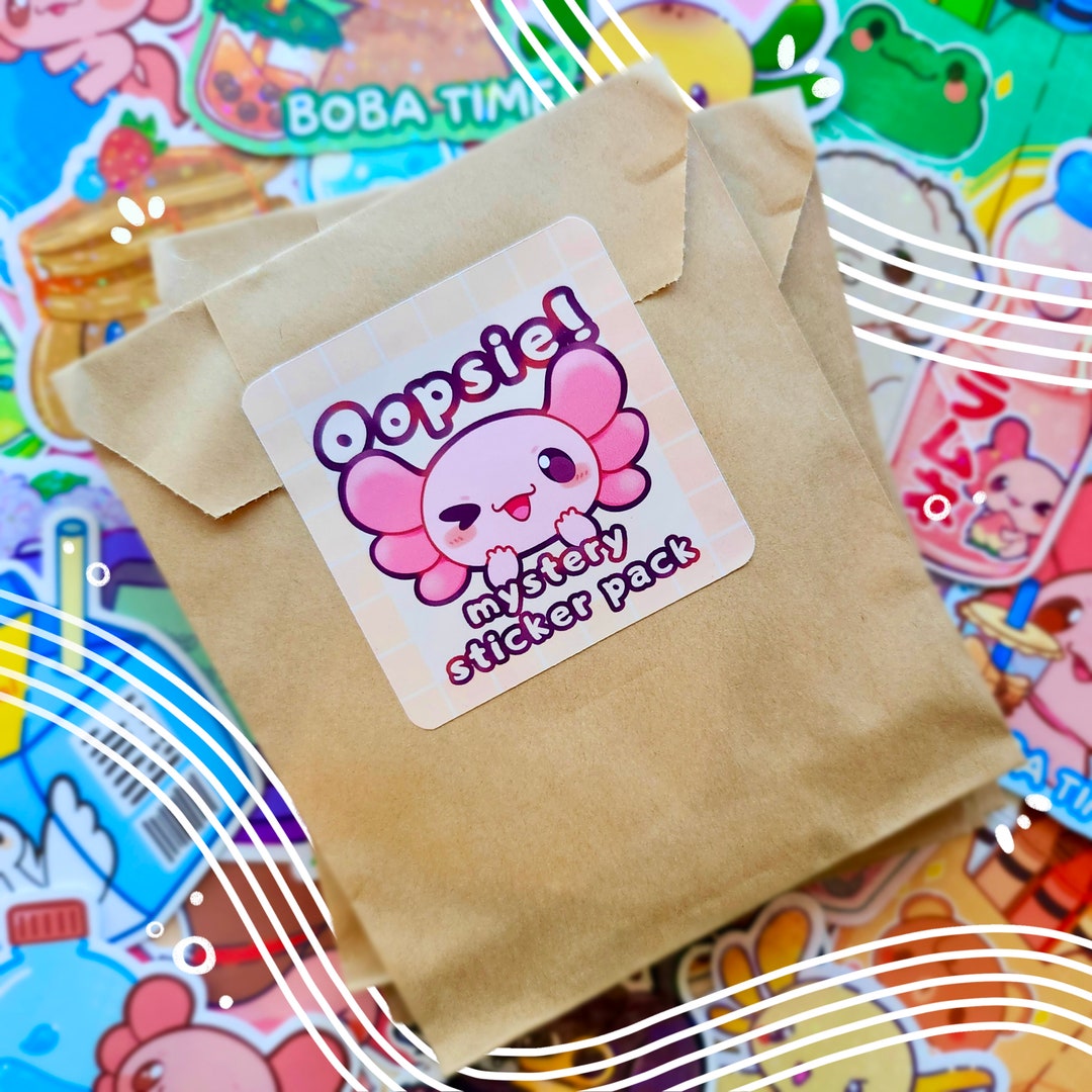 Discounted Oopsie Mystery Sticker Pack Etsy