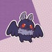 Cute Mothman Waterproof Vinyl Sticker Chibi Bug Cryptid Monster Kawaii ...