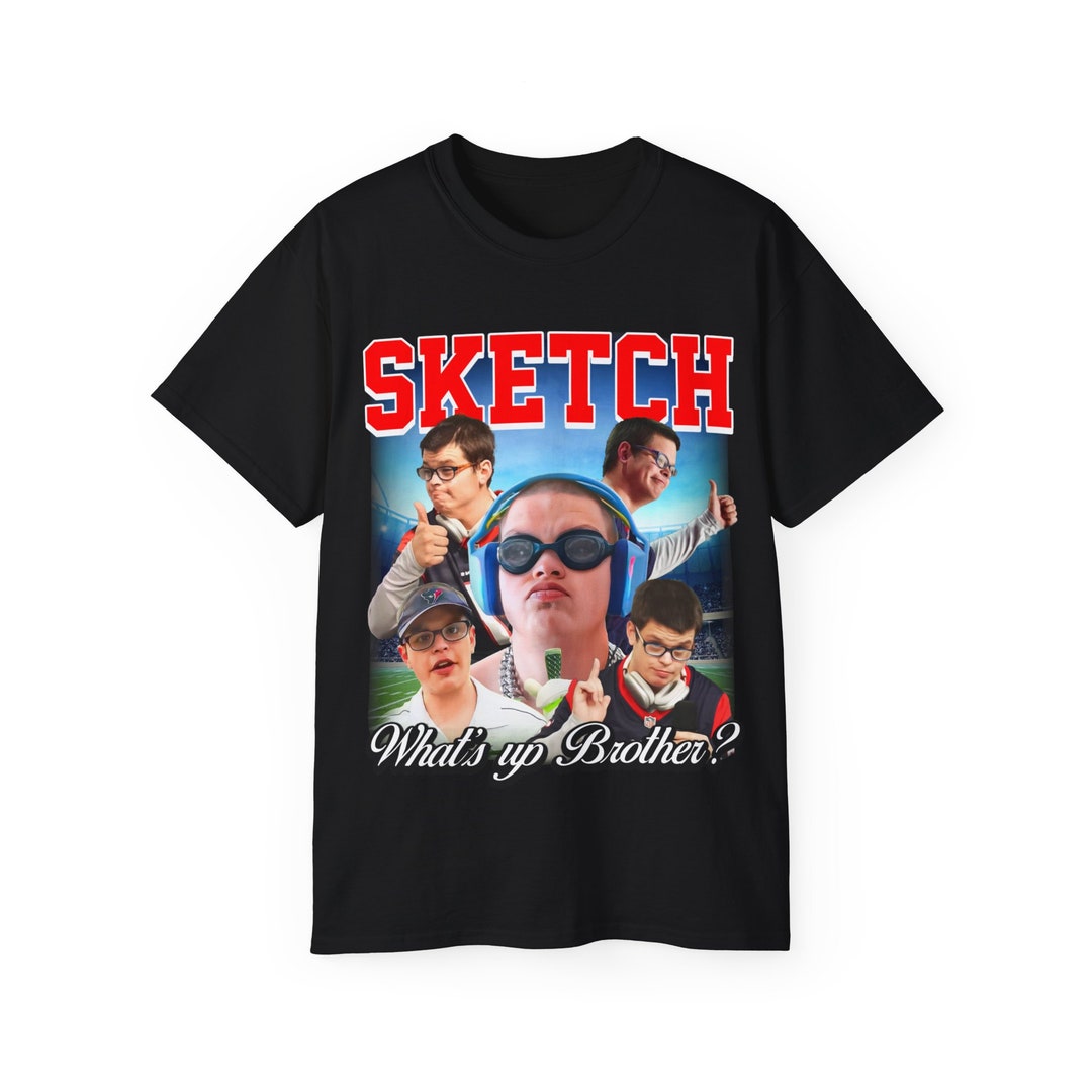 Sketch what's up Brother T-shirt - Etsy
