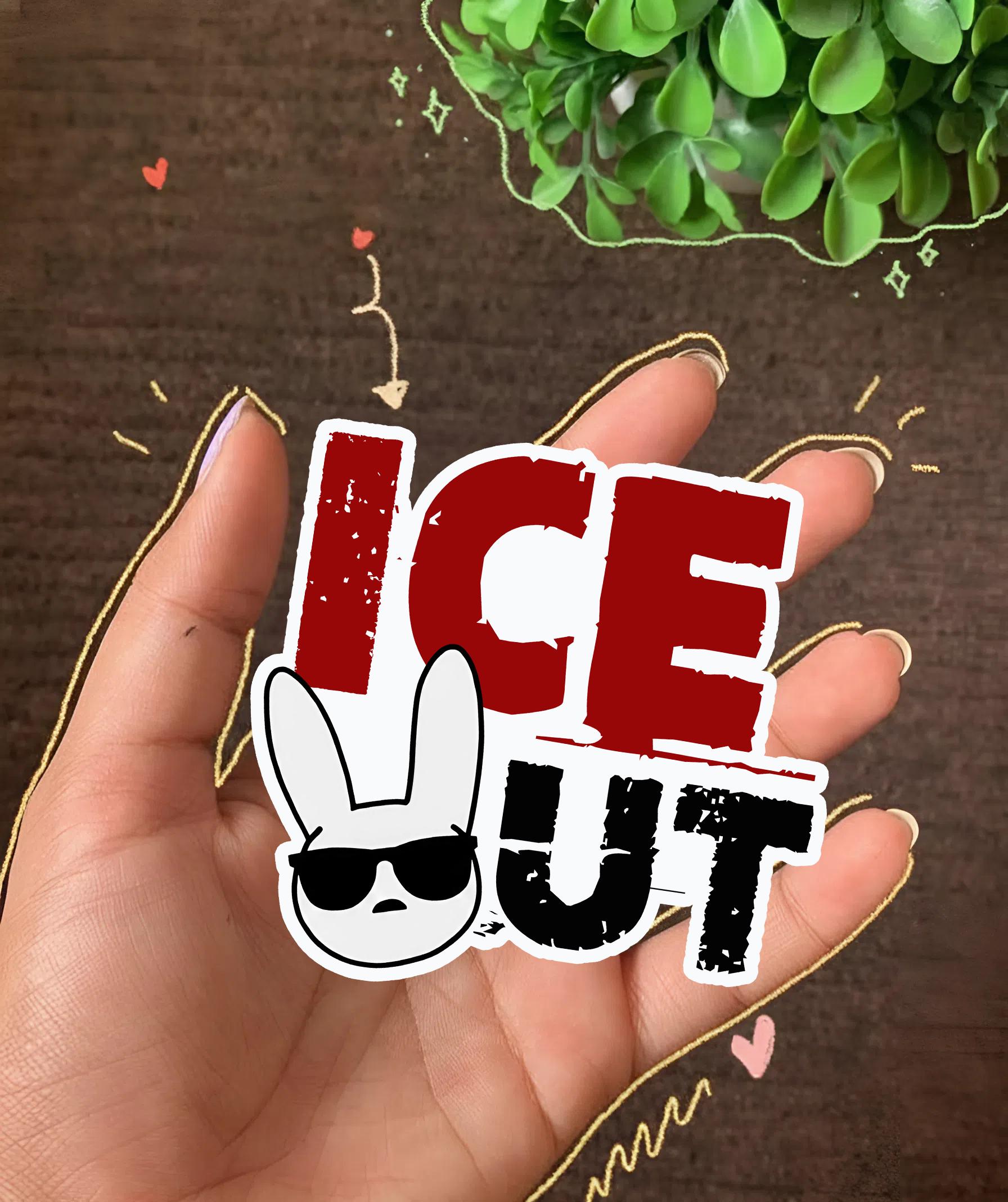 Anti ICE Sticker, Ice Out Protest Decal, Abolish ICE Message ...