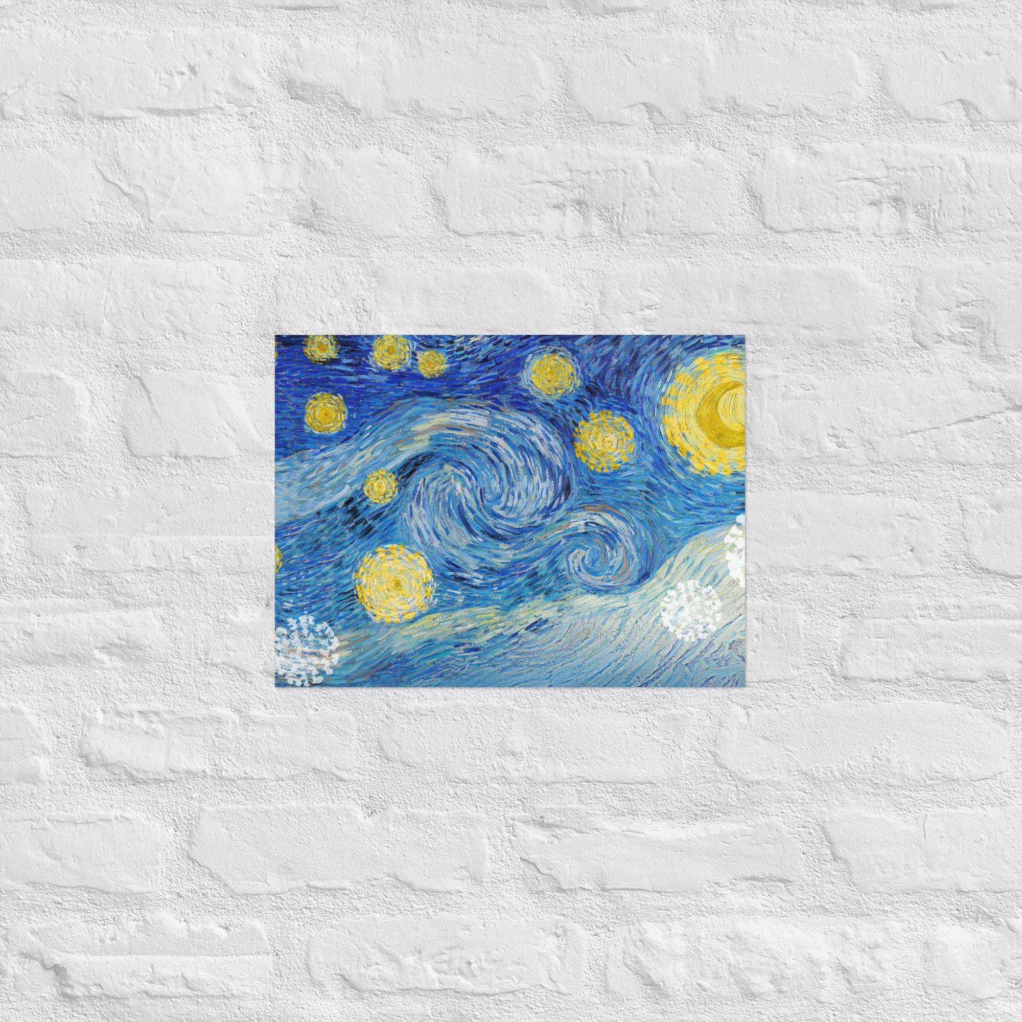 Van Gogh Starry Night Poster - Etsy