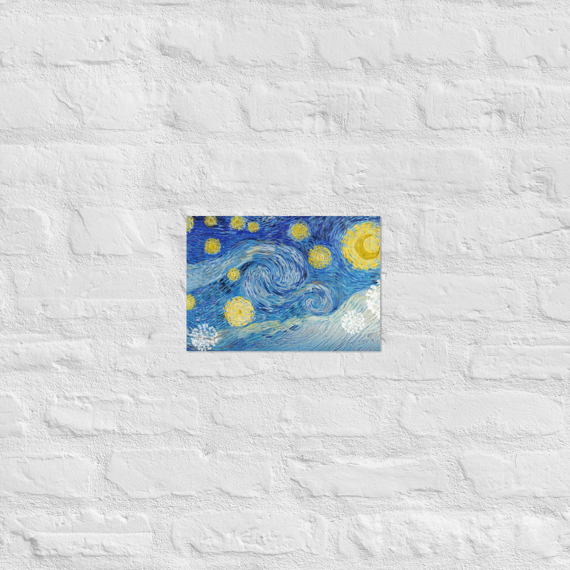 Van Gogh Starry Night Poster - Etsy
