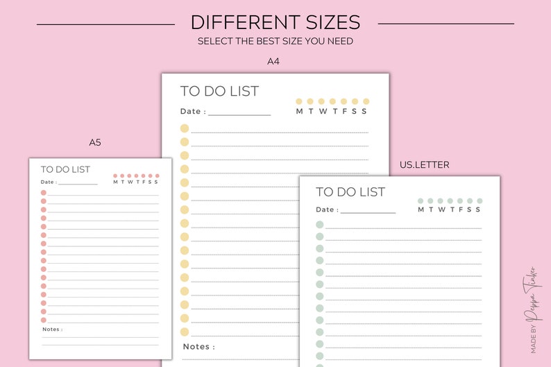 Blank to Do List Templateprintable To-do Listminimalist to - Etsy