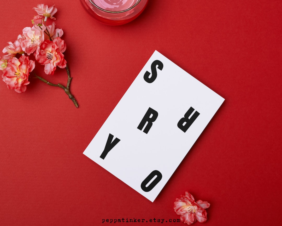 Printable Minimalist Sorry Card, Cute Apology Card, Printable Sorry ...