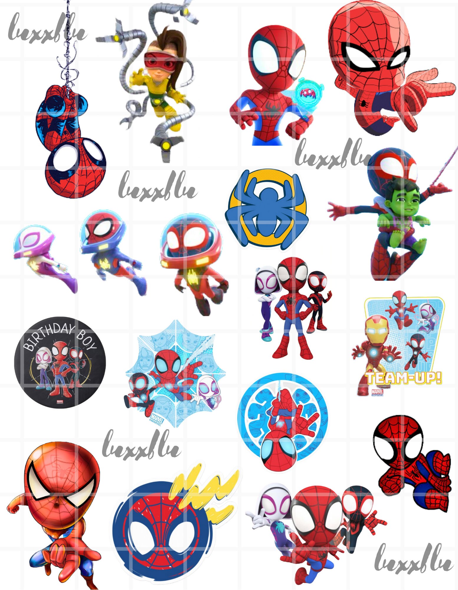 Spidey SVG Bundle Spidey and His Amazing Friends Digital - Etsy UK