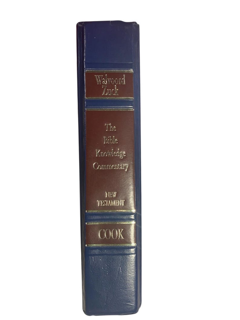 The Bible Knowledge Commentary New Testament Bible Knowledge Series ...