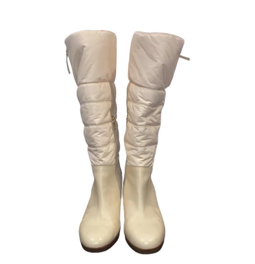 UGG Australia Leona 1944 Pale Cream Wedge Boots Size 12 - Etsy