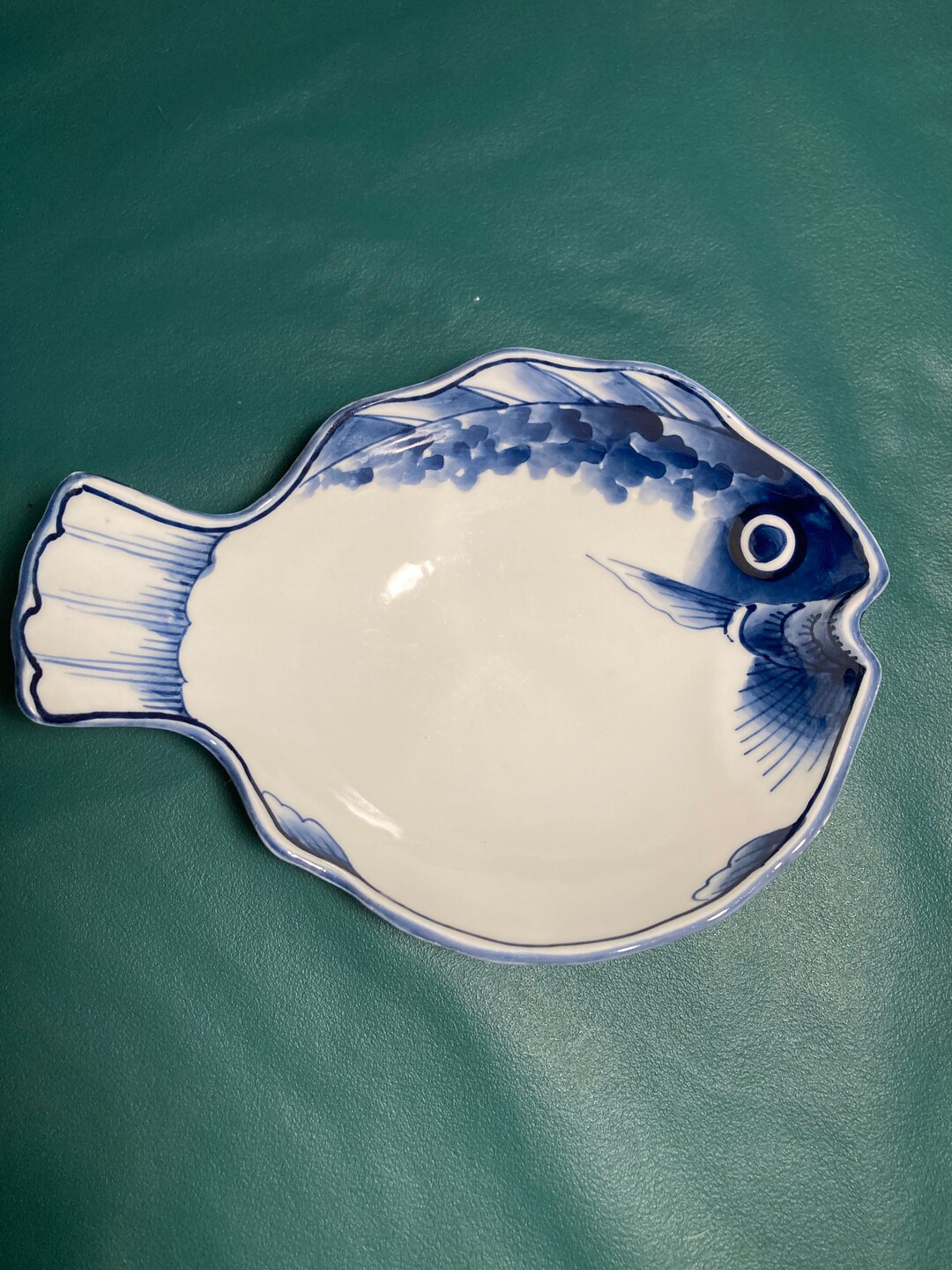 Set of 5 Fish-shaped Japanese Bowls Pretty Cobalt and White - Etsy
