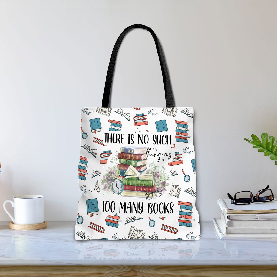 Book Reader Tote Bag, Bookshelf Tote Bag, Teacher Life Bag, Librarian ...