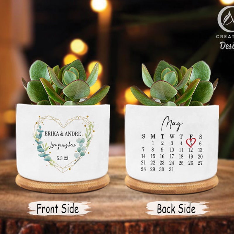 Personalized Planter - Etsy